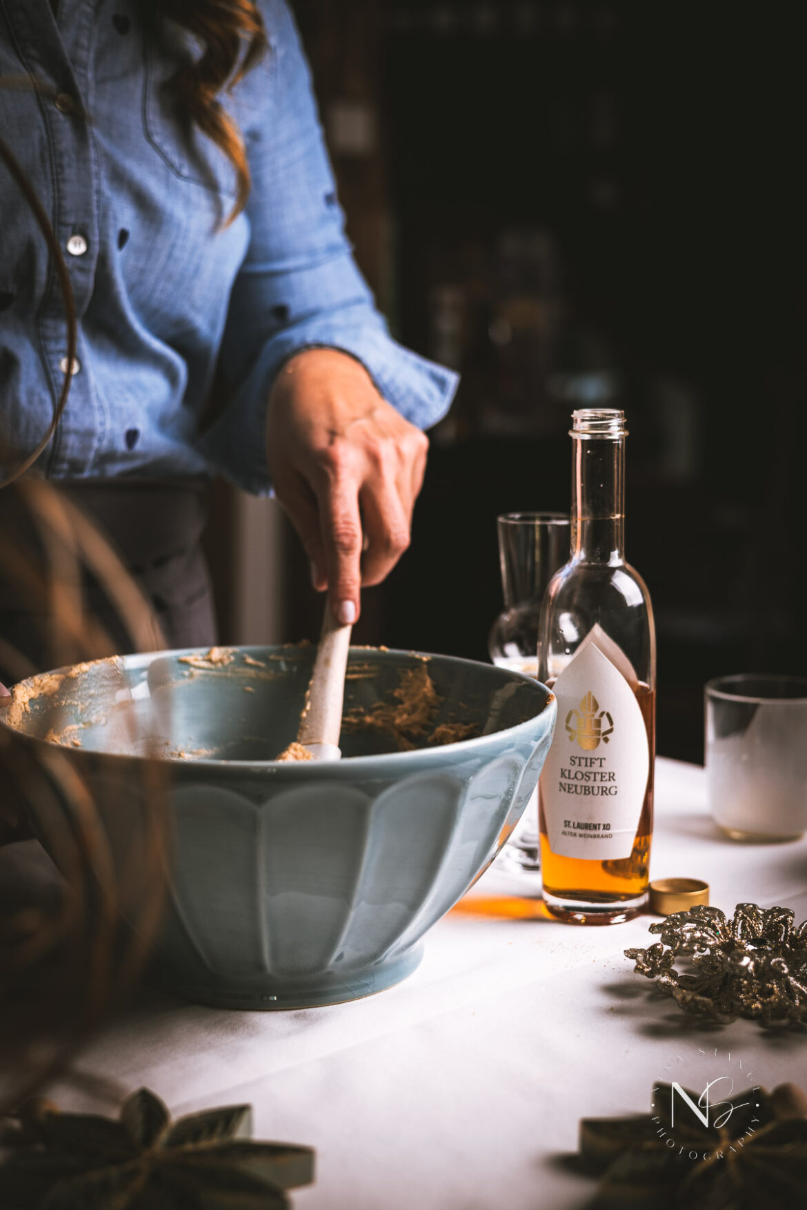 Elegant Brandy Spice Cake with Candied Oranges Recipe